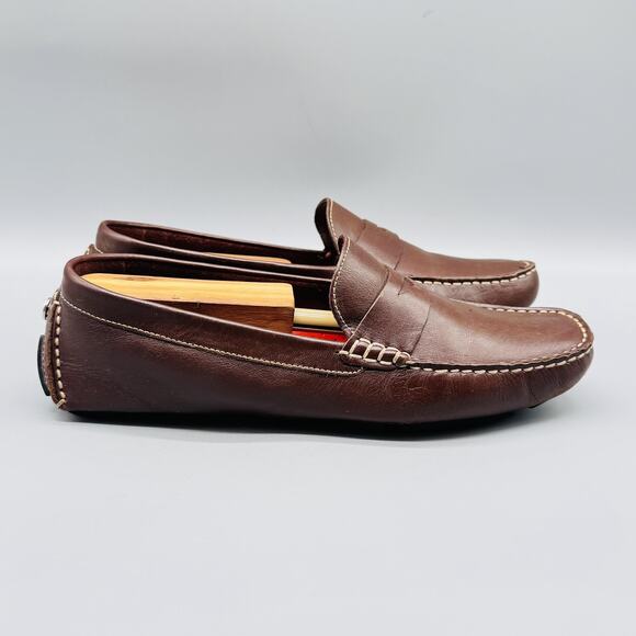Cole Haan | Shoes | Cole Haan Shoes Womens 95 Brown Leather Penny ...